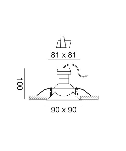 GEA LED Gea GFA240 Faretto ad Incasso per Esterni 2 Colori