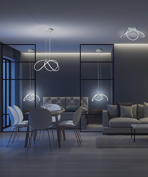 EXCLUSIVE LIGHT Dizzy S60 LED pendant lamp